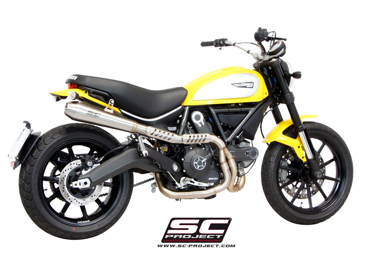Ducati Scrambler SC Project 2-1 Full Sistem Egzoz | SC Project | Ducati ...