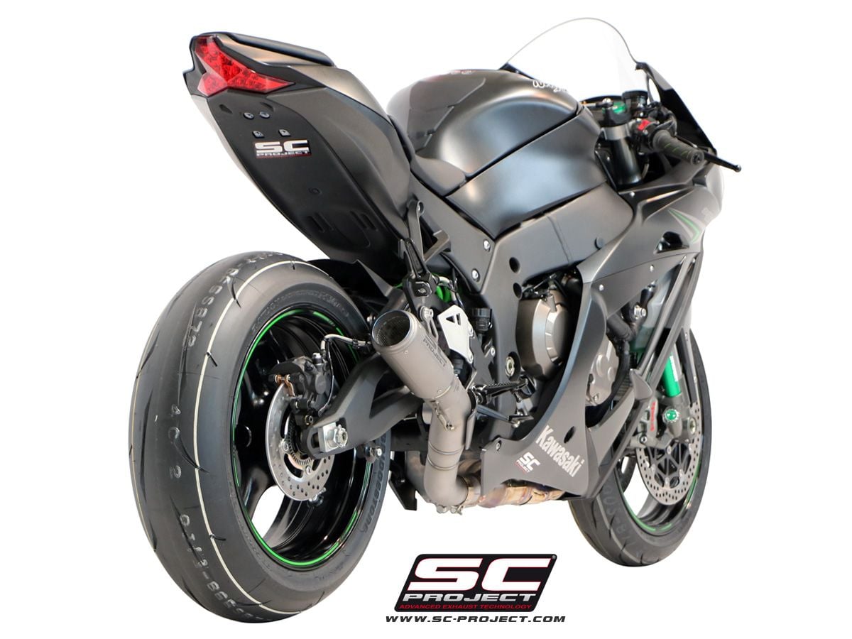 Kawasaki Ninja ZX-10R SC Project CR-T Slip On Egzoz - Karbon + Link ...